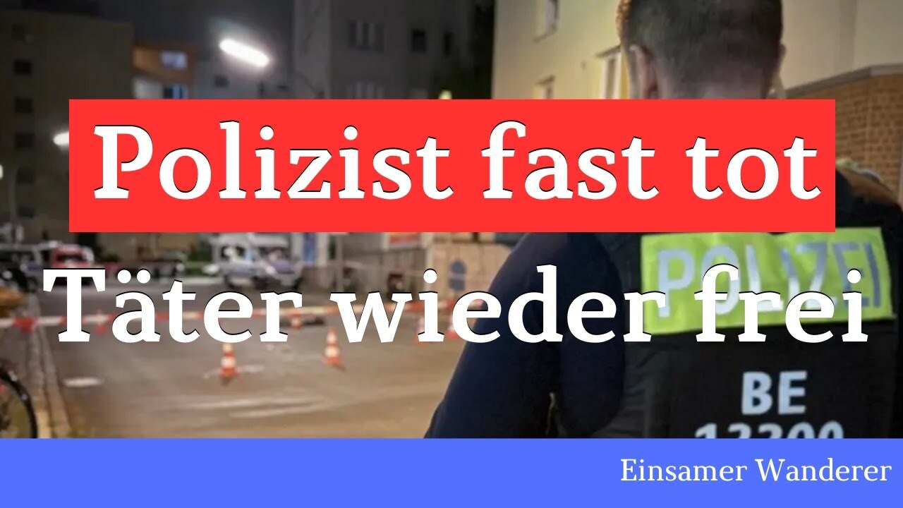 Polizist in Hals gestochen - Täter wider frei! #berlin | Post | free3